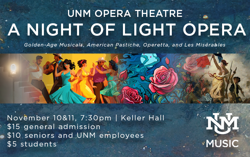 A Night of Light Opera | UNM Ticketing Services