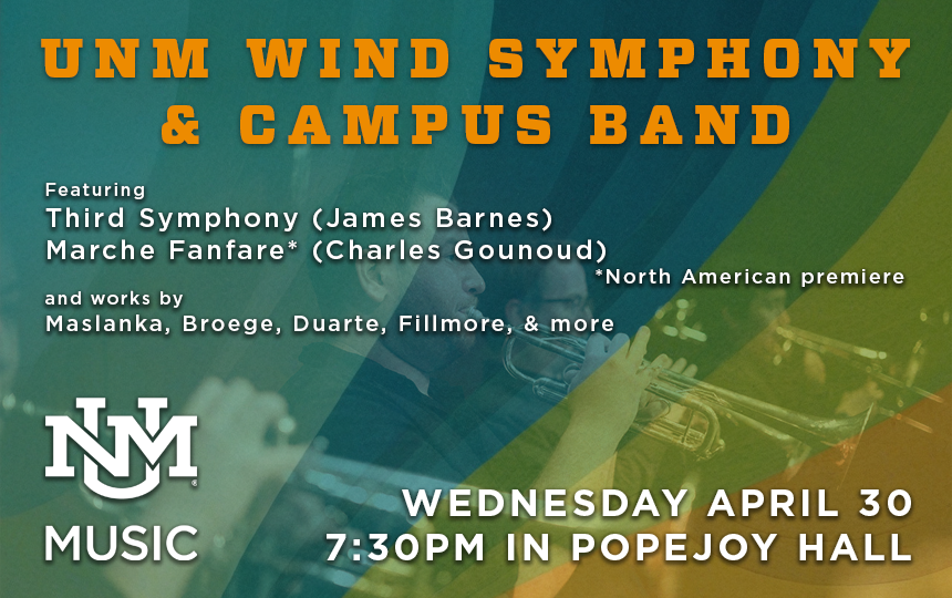 UNM Wind Symphony and Campus Band | UNM Ticketing Services
