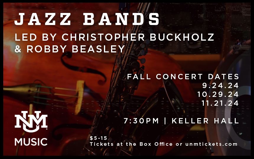 UNM Jazz Bands | UNM Ticketing Services