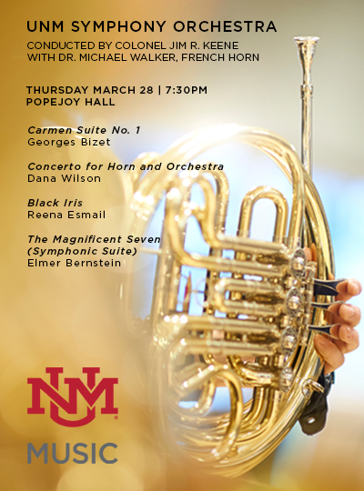 UNM Music presents: UNM Symphony Orchestra | UNM Ticketing Services